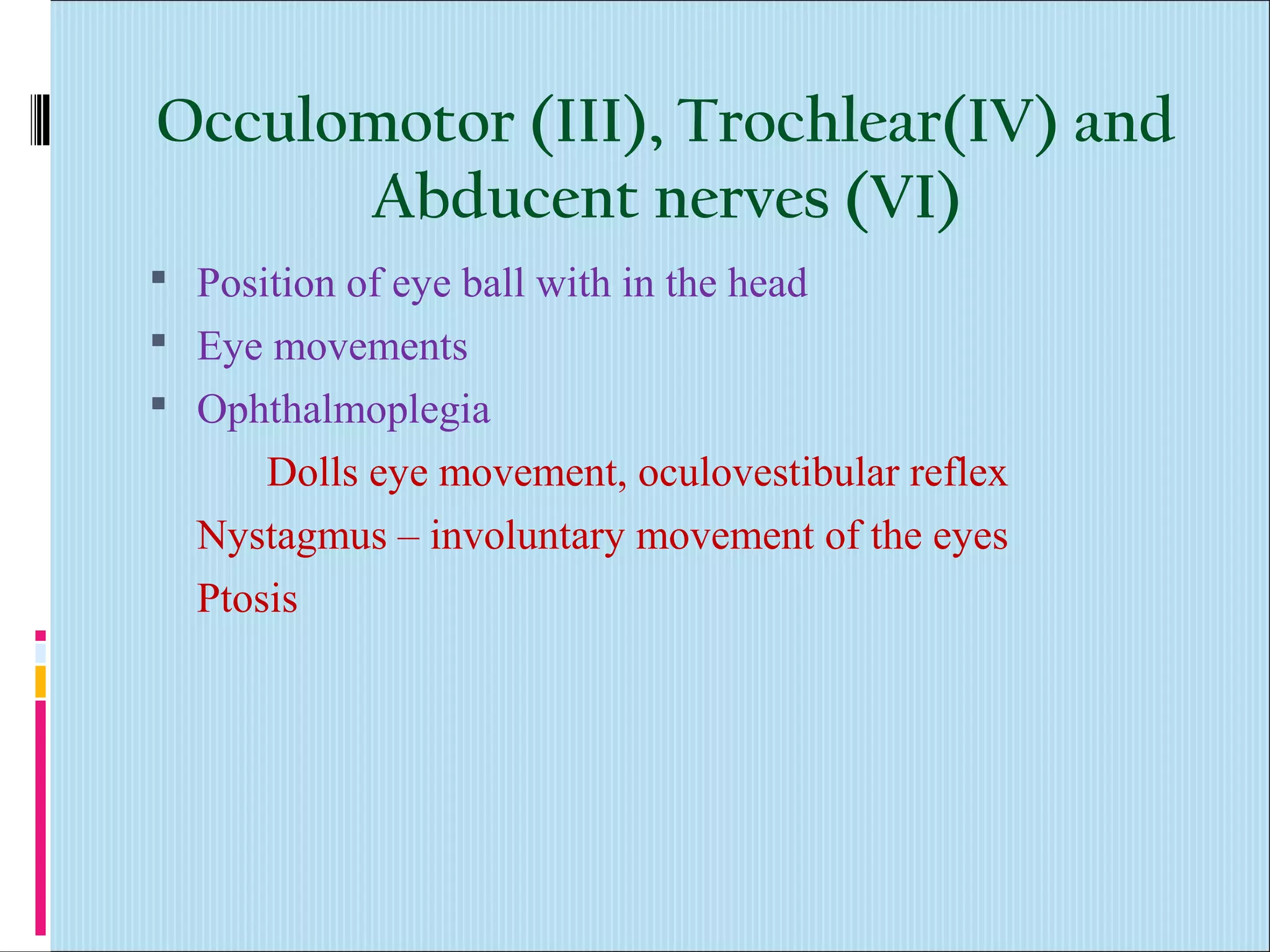 CNS Assessment | PPT