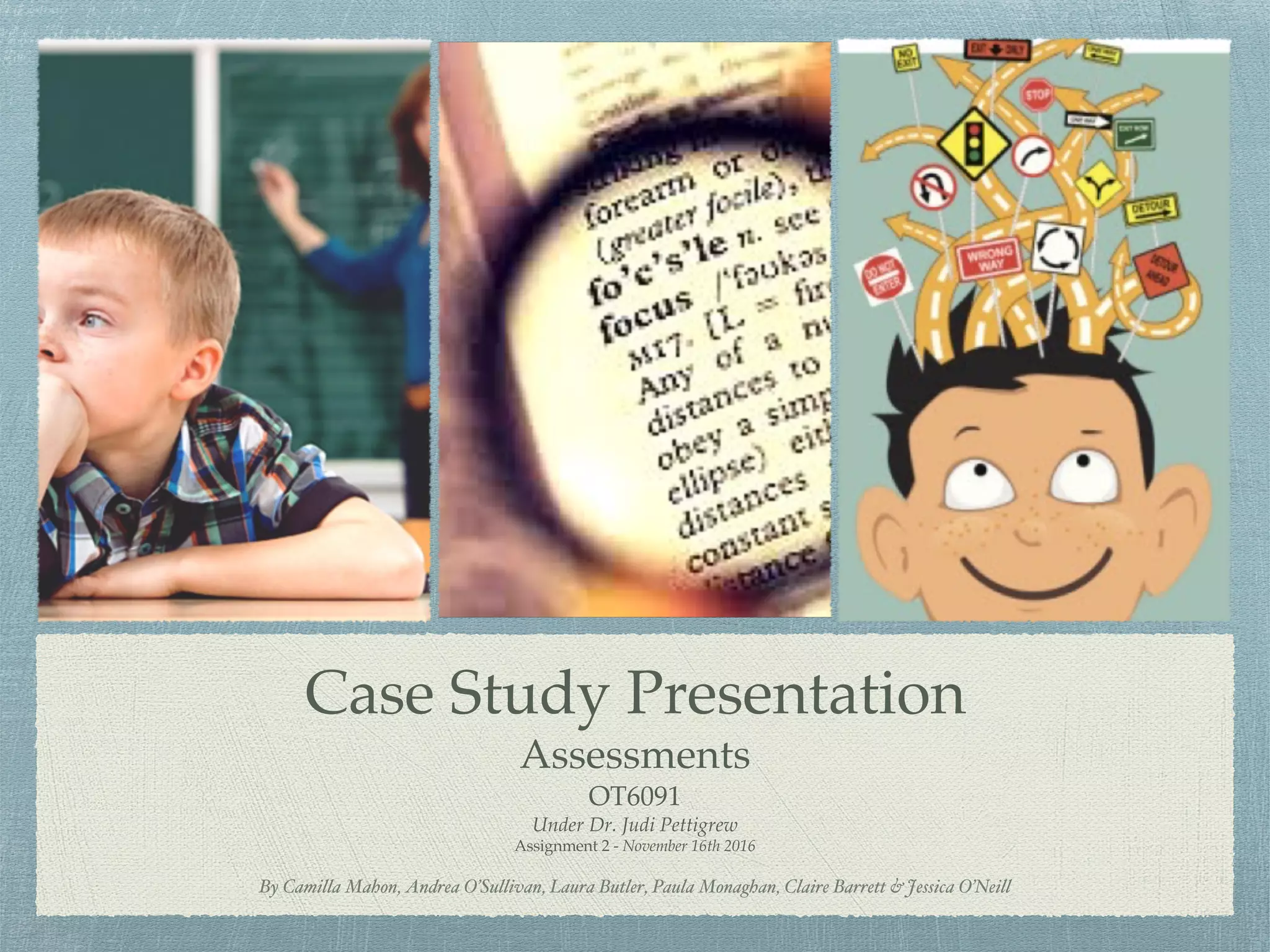 Occupational Therapy ADHD Case Study Assessment | PDF