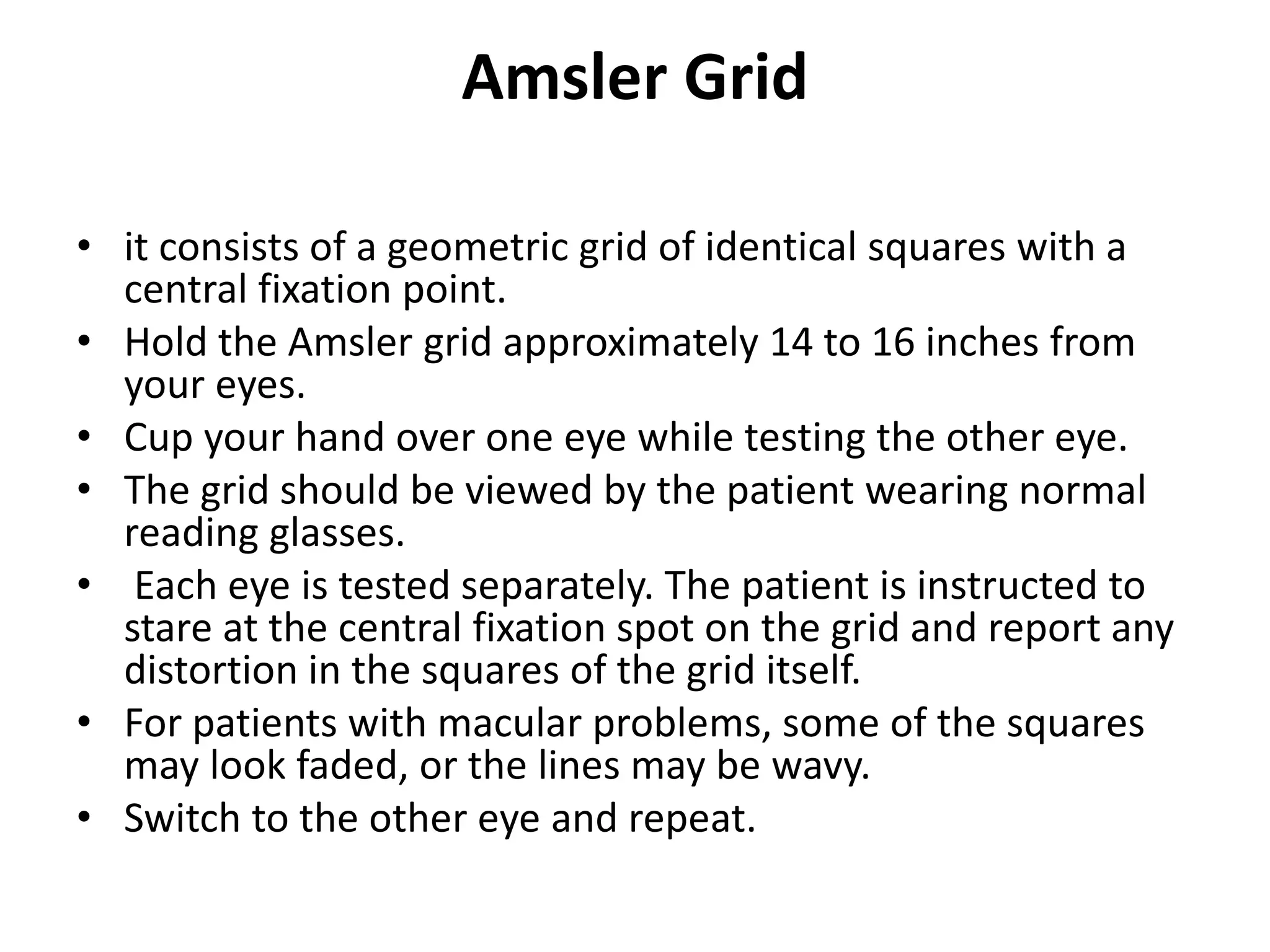 EYE Assessment | PPTX