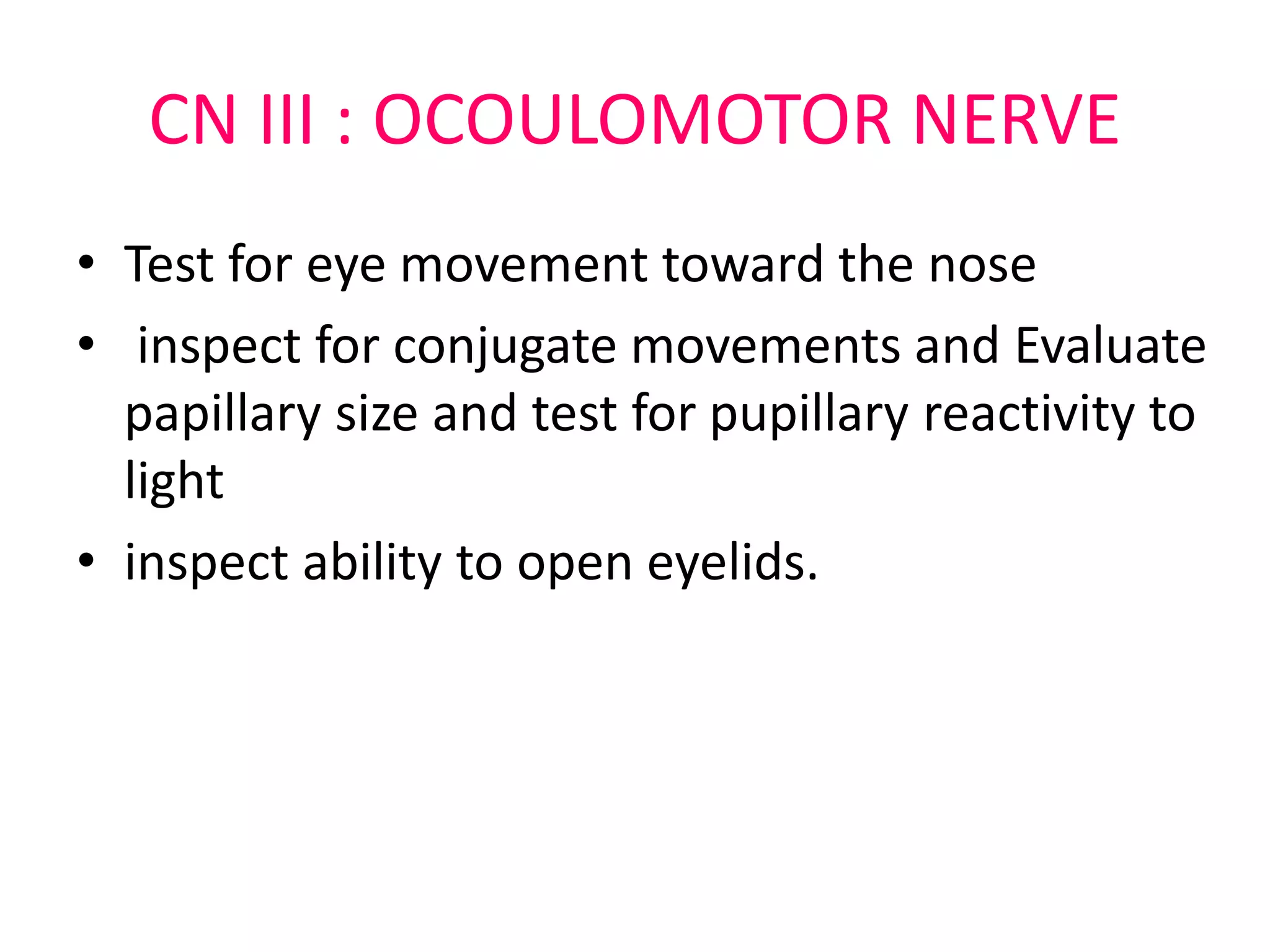 NEUROLOGICAL ASSESSMENT | PPTX