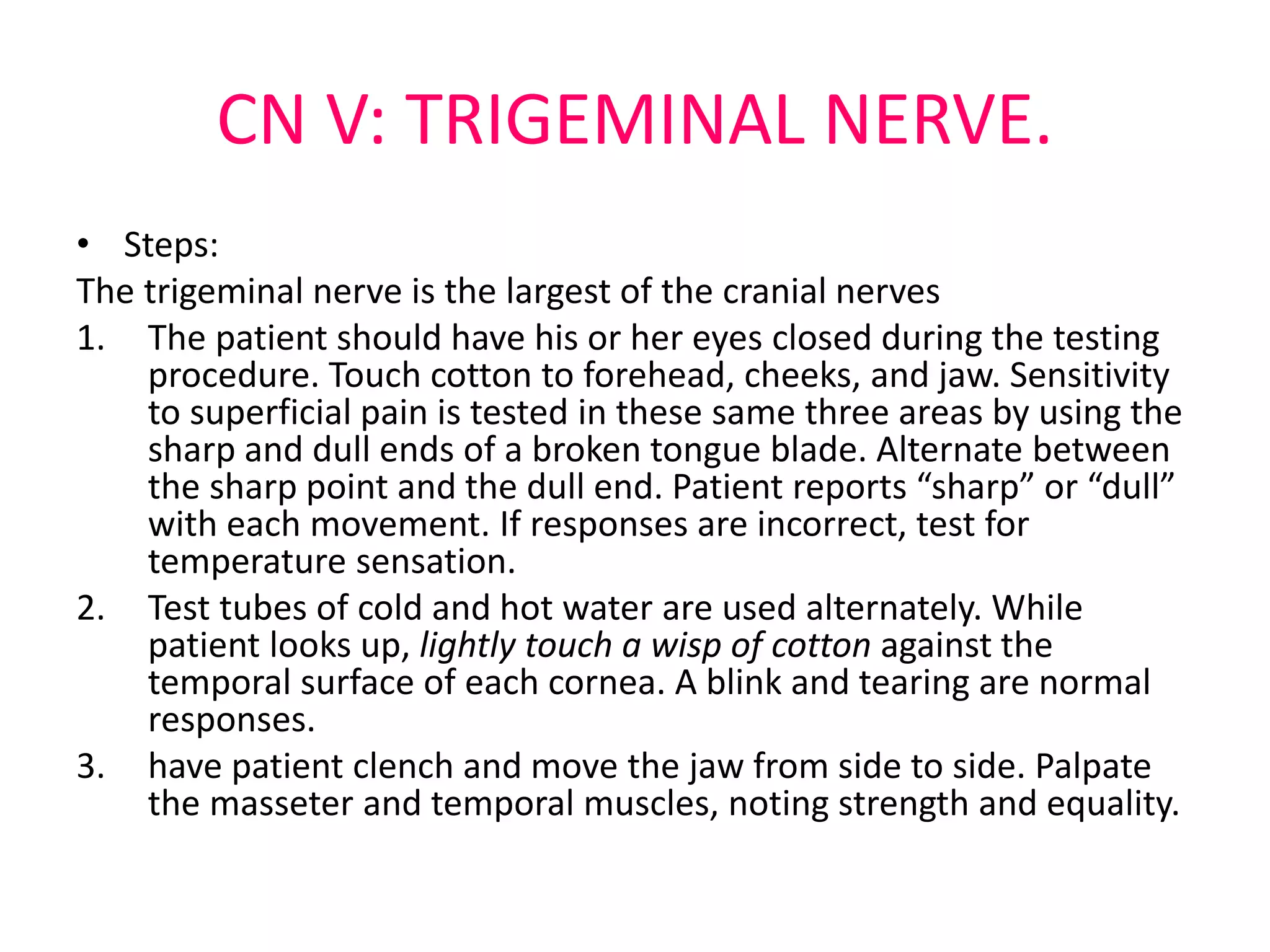 NEUROLOGICAL ASSESSMENT | PPTX