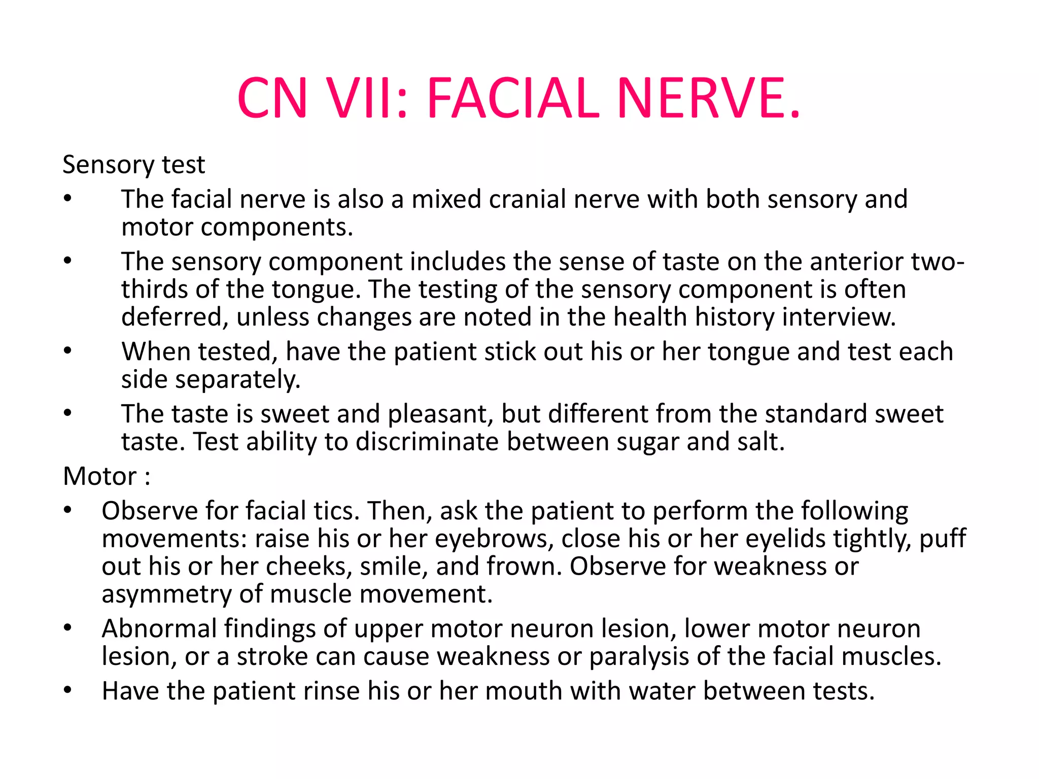 NEUROLOGICAL ASSESSMENT | PPTX