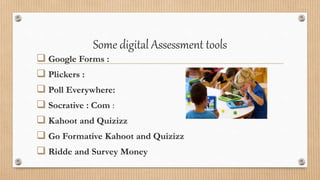Assessment Trough Technology in Education | PPT