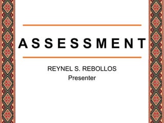 Assessment | PPTX