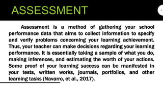 assessment and evaluation in mathematics.pptx