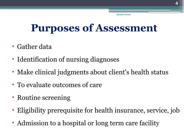 Assessment Pptx For Nurses Nursing Students Ppt