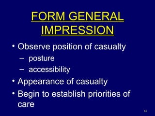 Assessment And Initial Management | PPT