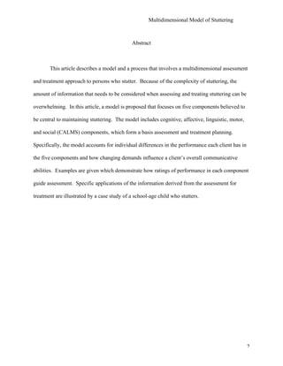 Assessment calms | PDF