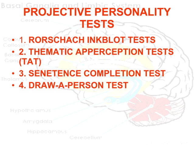 Assessment of personality and intelligence | PPT | Brain and Nervous ...