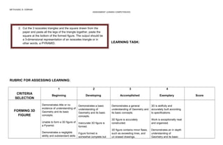 Assessment Learning Competencies | DOC