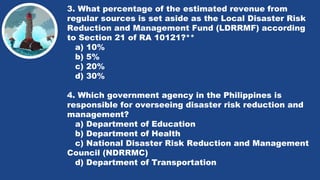ASSESSMENT-LESSON 8.pptx | Disasters