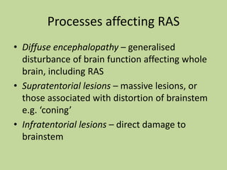 Assessment of an unconscious/comatose patient | PPTX