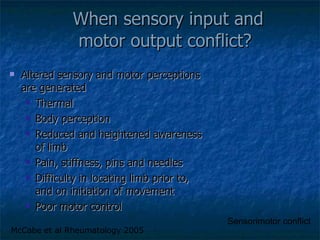 Assessment Of Complex Regional Pain Syndrome Dr Candy Mccabe | PPT
