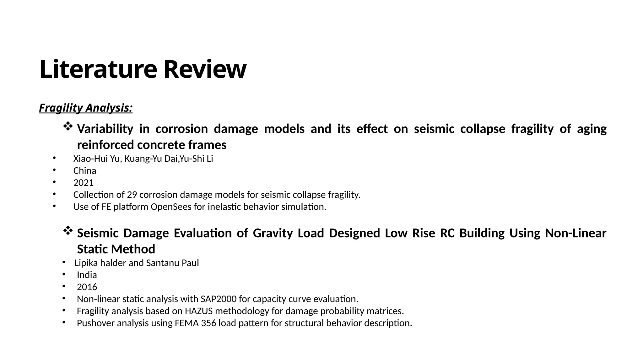 Assessment Of Corroded Reinforced Concrete Frame Buildings Pptx
