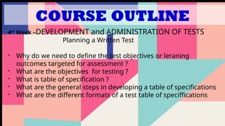assessment-of-learning assessment for learning topic and group ...