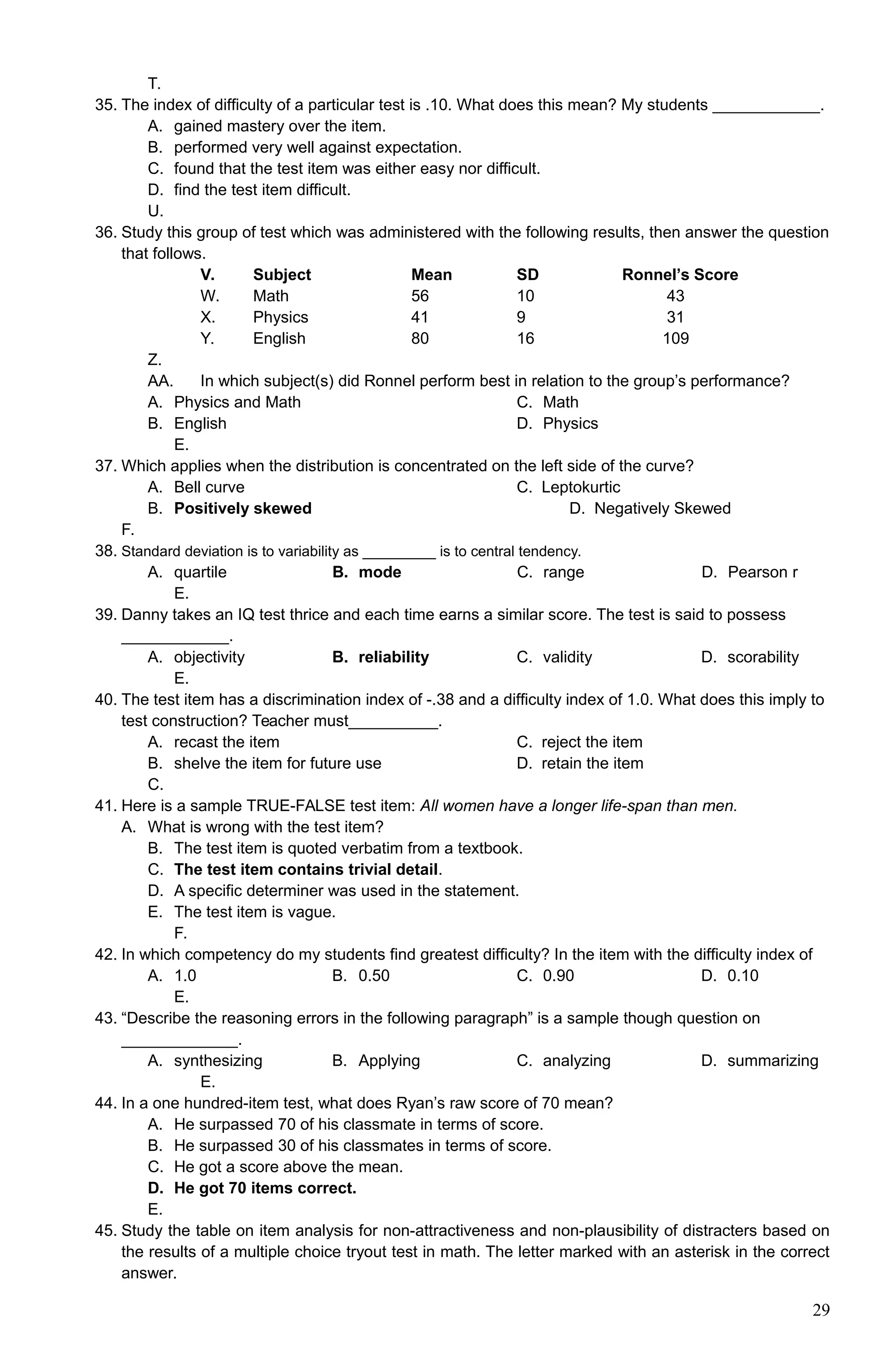 Assessment-of-learning | PDF