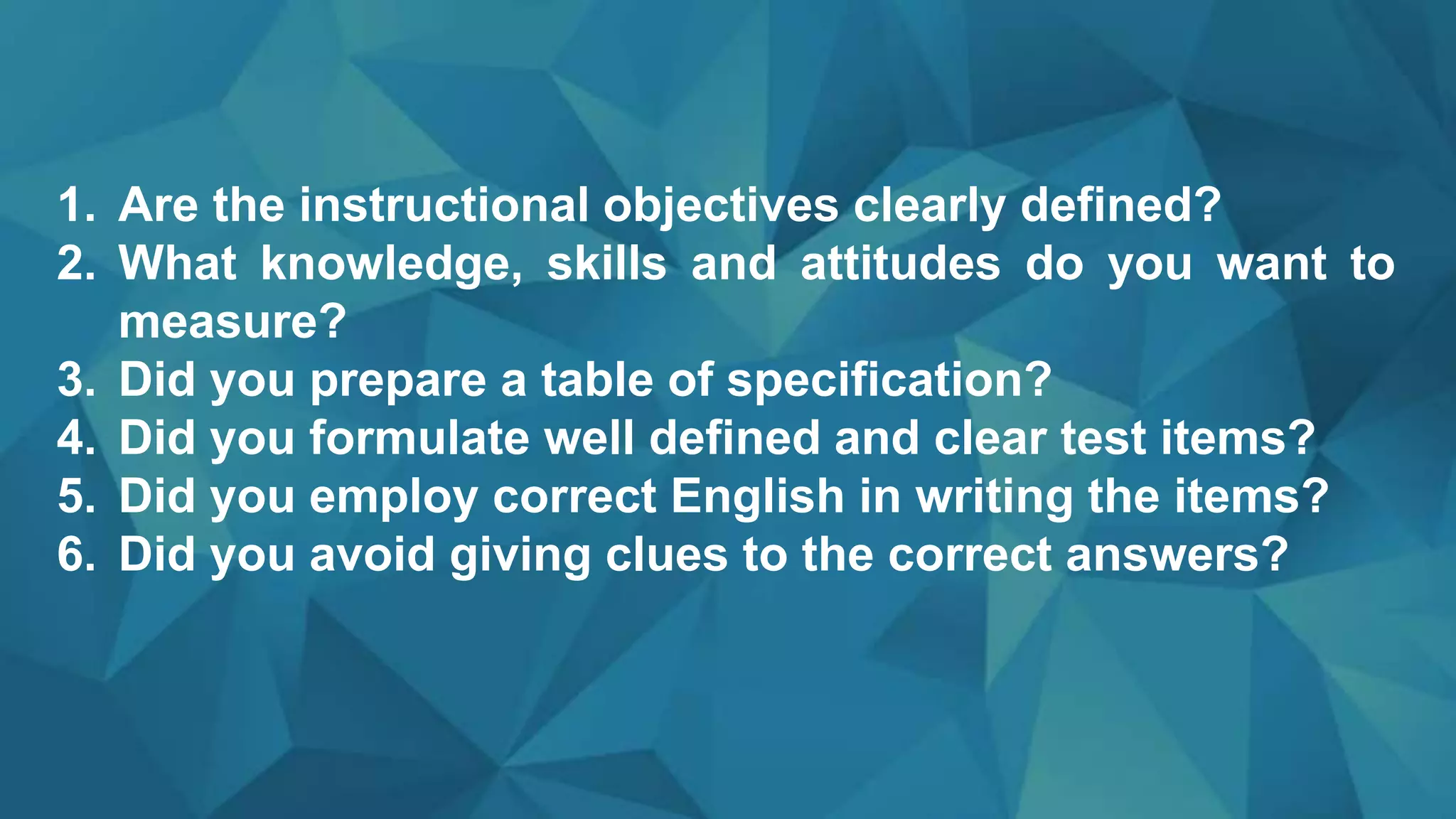 Assessment of-learning | PPT