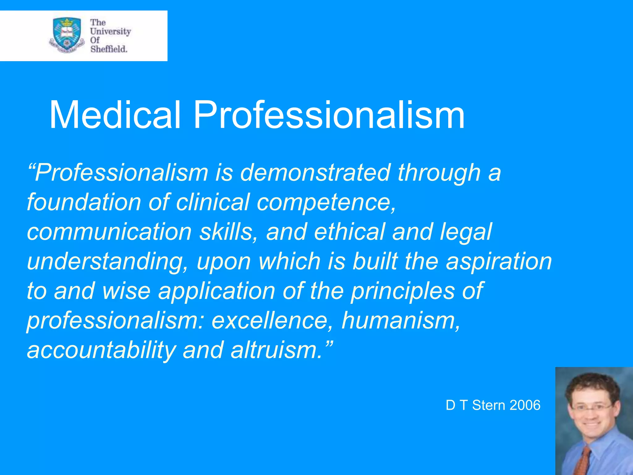Assessment of Professionalism in Dental Education | PPTX