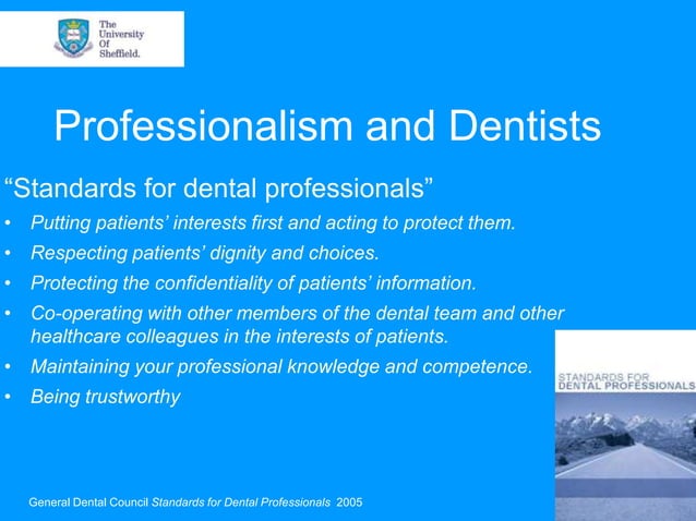 Assessment of Professionalism in Dental Education | PPTX | Professional ...