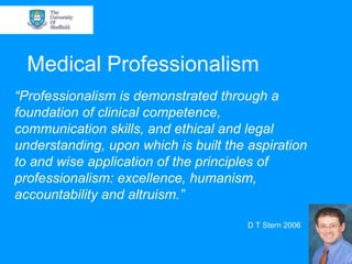 Assessment of Professionalism in Dental Education | PPTX
