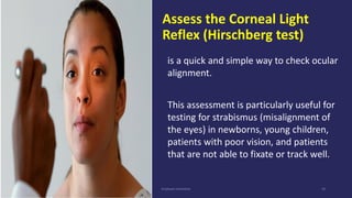 Health assessment - eyes Nursing Lecture | PDF