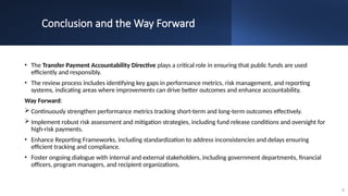 Assessment- Review of Ontario's Transfer Payment Accountability ...