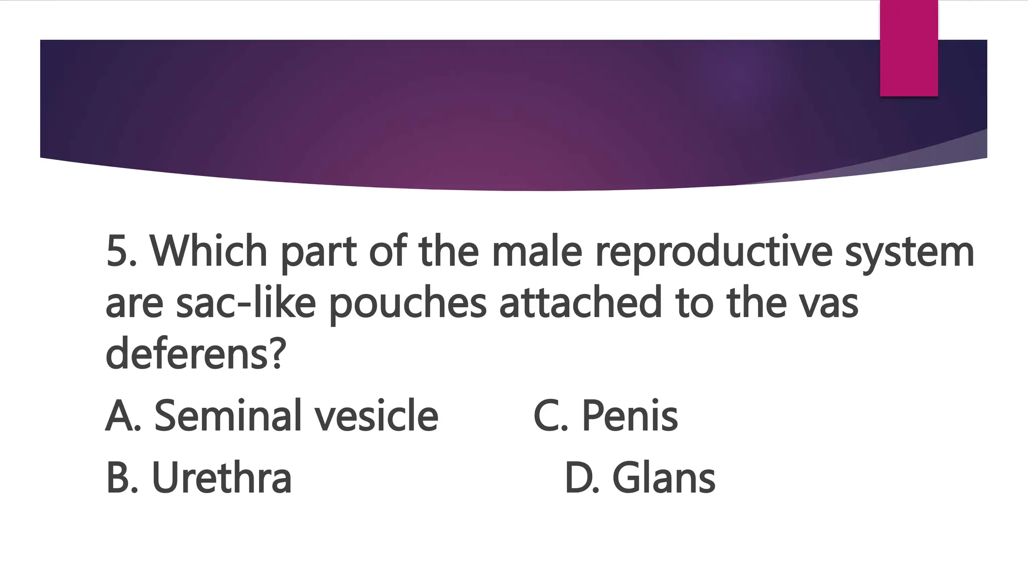 Assessment-Science 5-The Parts of the Reproductive System.pptx