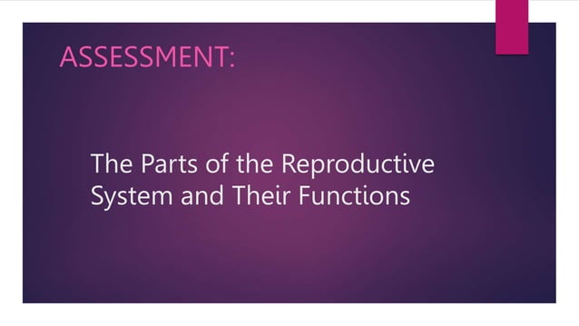 Assessment-Science 5-The Parts of the Reproductive System.pptx