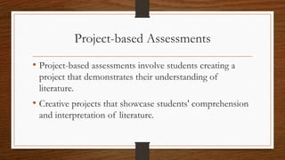 Assessment-Techniques-as-applied-for-Teaching-Literature.pptx