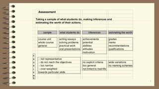 Assessment | PPT