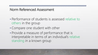 Assessment 1 | PPTX | Educational Assessment | Education