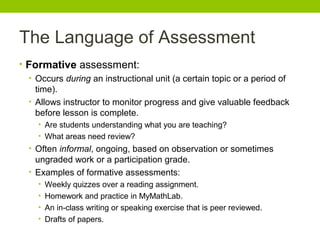 Assessment 101 | PPT