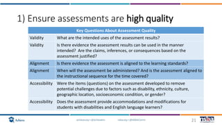 Assessment 101 Parts 1 & 2 | PPTX