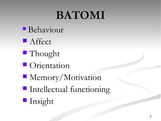 Assessment 1 Batomi 2009 Ppt | PPT