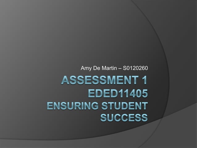 Assessment 1 ess | PPT