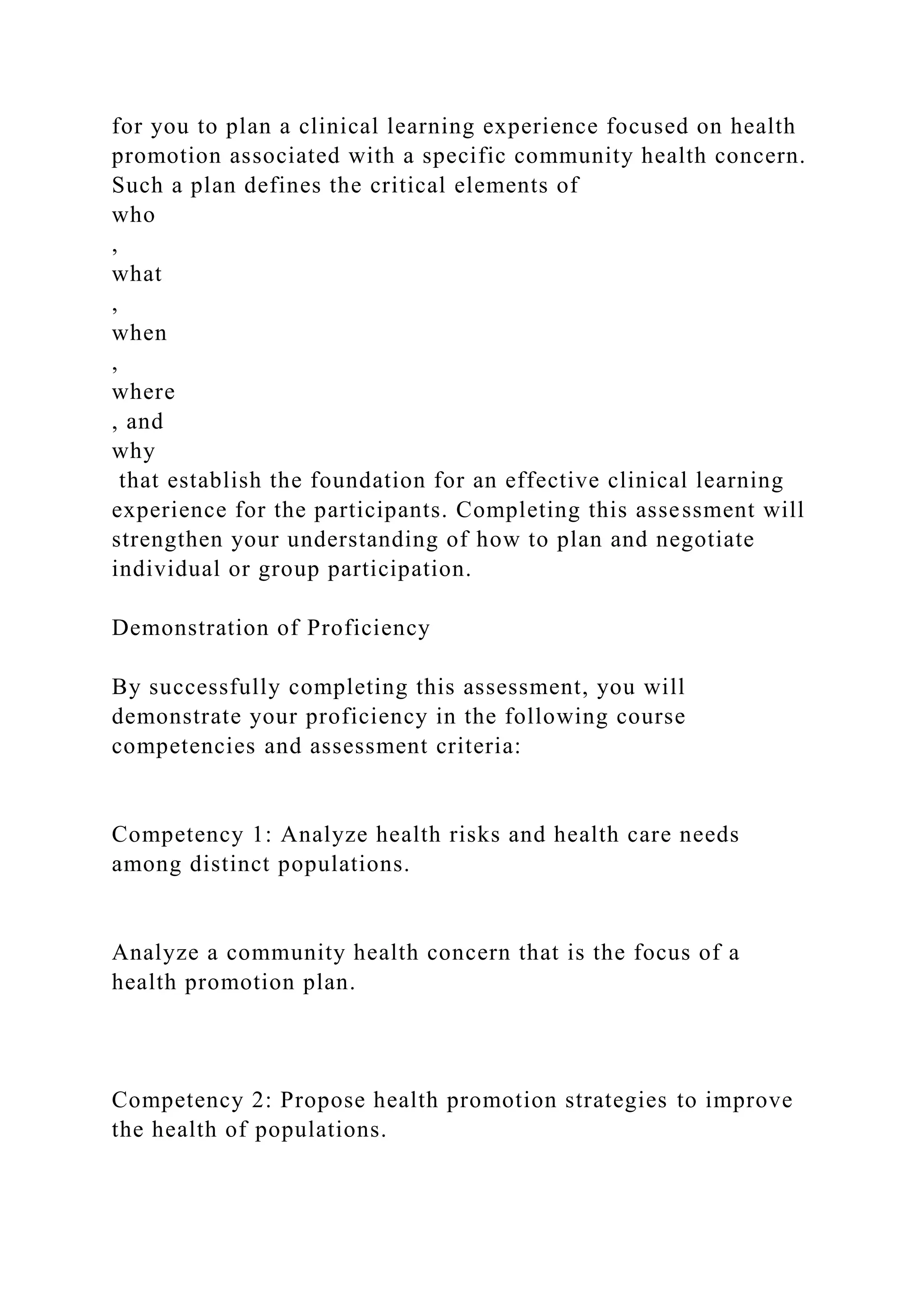 Assessment 1 Instructions Health Promotion PlanDevelop a hy.docx