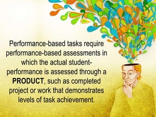 product-oriented assessment | PPTX