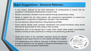 Key Public Sector Challenges "ELECTORAL REFORMS IN PAKISTAN" | PPTX