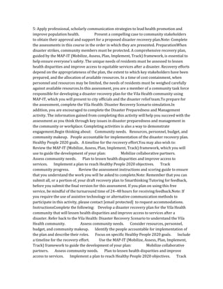 Assessment 3 Disaster Recovery Plan.docx