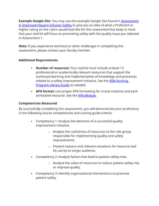 [Answered] NURS-FPX4020 Assessment 4: Improvement Plan Tool Kit | PDF