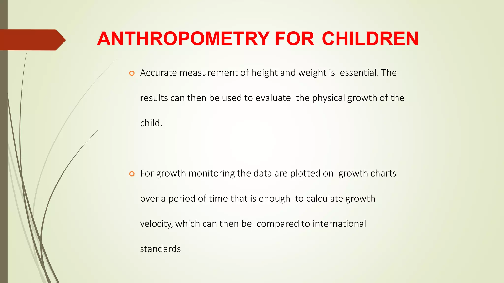 nutritional status assessment using Anthropometry, Biochemical ...