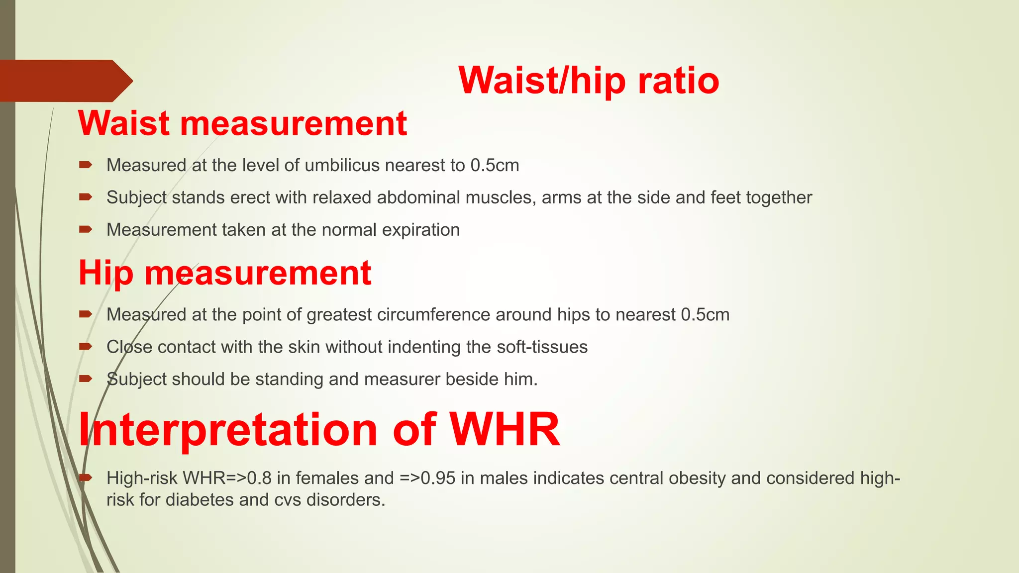 nutritional status assessment using Anthropometry, Biochemical ...