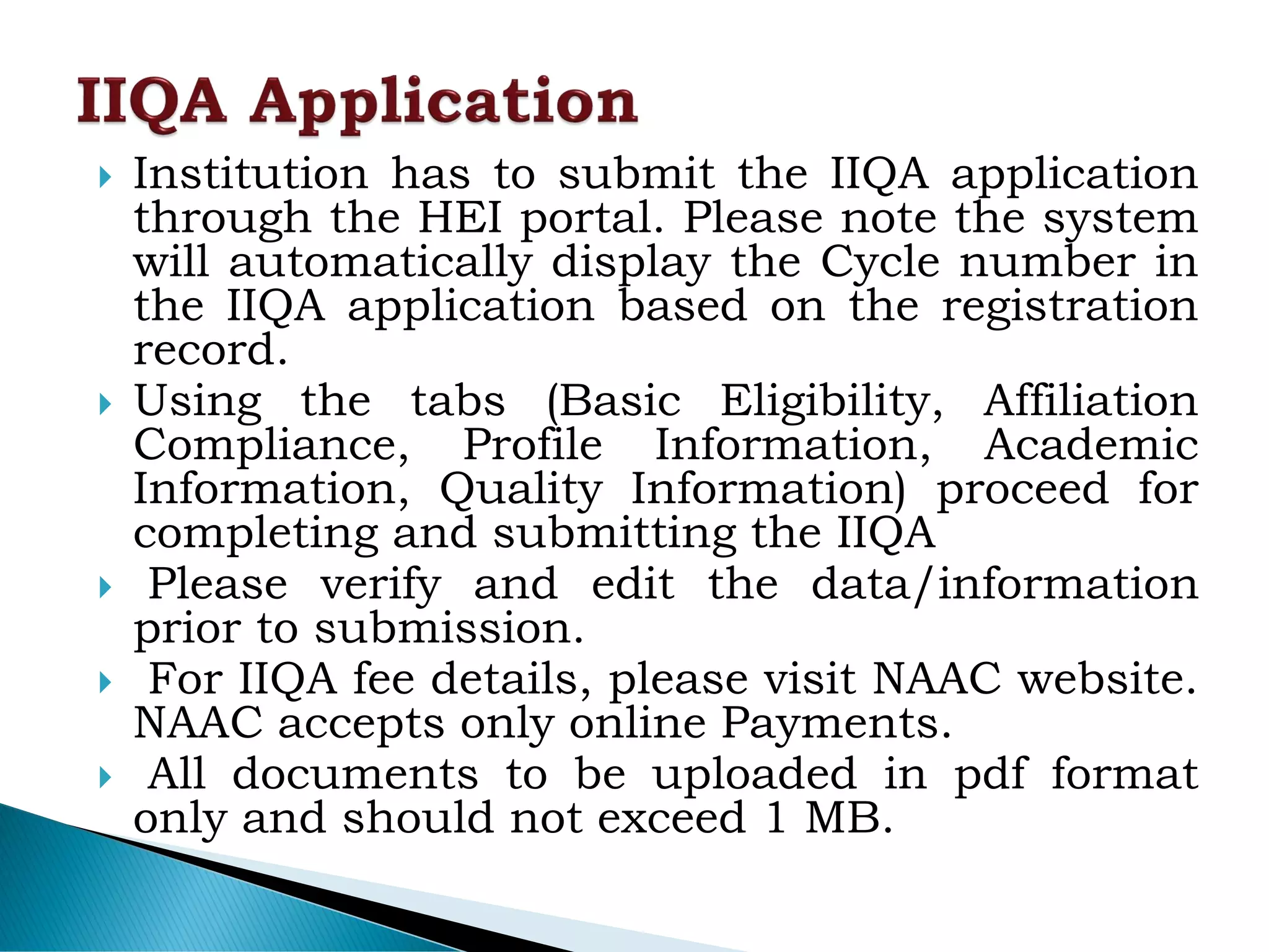 Assessment & Accreditation Process of NAAC in Revised Accreditation ...