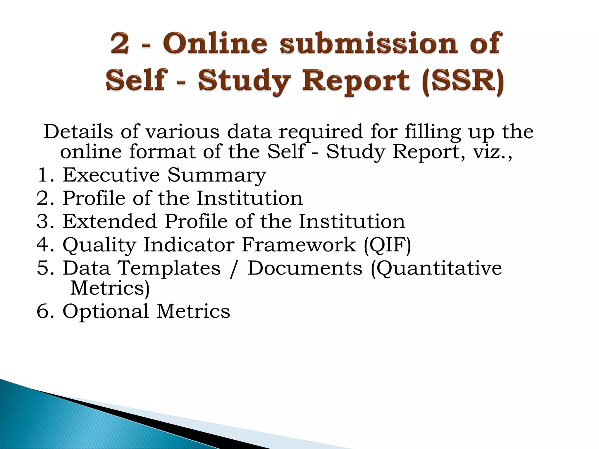 Assessment & Accreditation Process of NAAC in Revised Accreditation Framework_Dr. Ruchi Tripathi ...