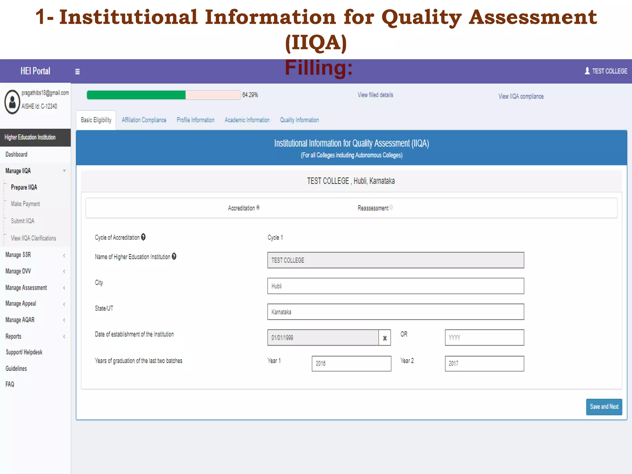 Assessment & Accreditation Process of NAAC in Revised Accreditation Framework_Dr. Ruchi Tripathi ...