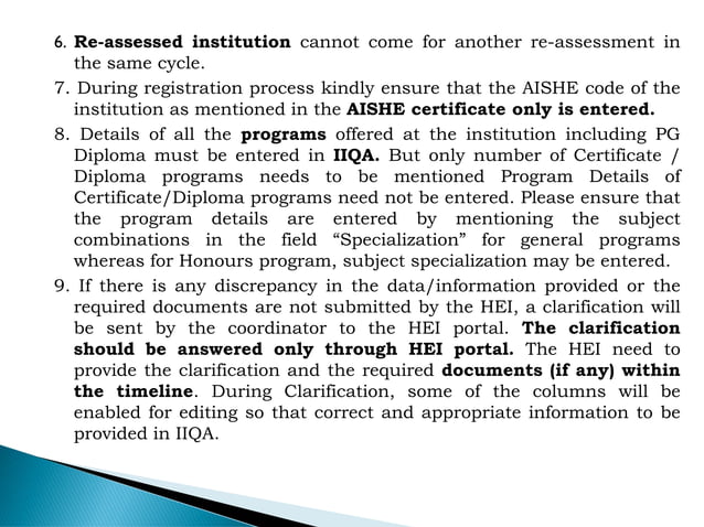Assessment & Accreditation Process of NAAC in Revised Accreditation ...