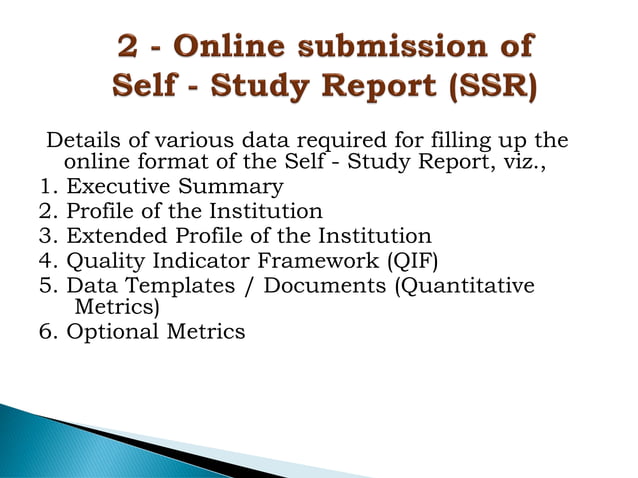 Assessment & Accreditation Process of NAAC in Revised Accreditation ...