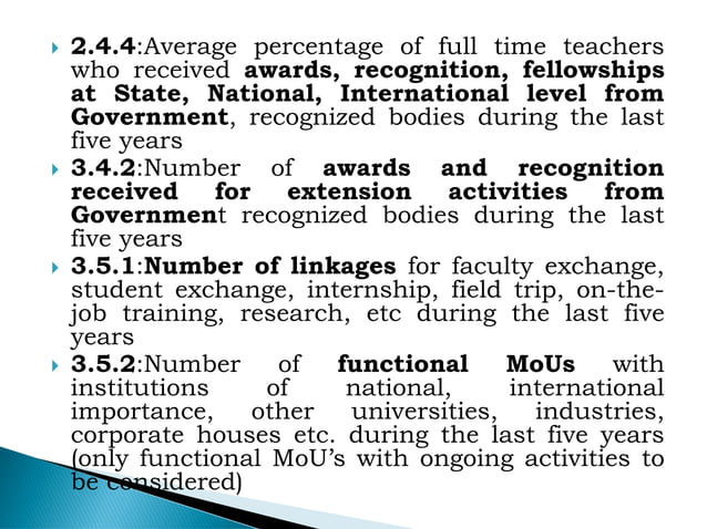 Assessment & Accreditation Process of NAAC in Revised Accreditation Framework_Dr. Ruchi Tripathi ...