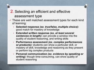 Arts Integration Framework Series: Assessment Activities | PPTX