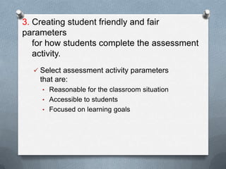 Arts Integration Framework Series: Assessment Activities | PPTX